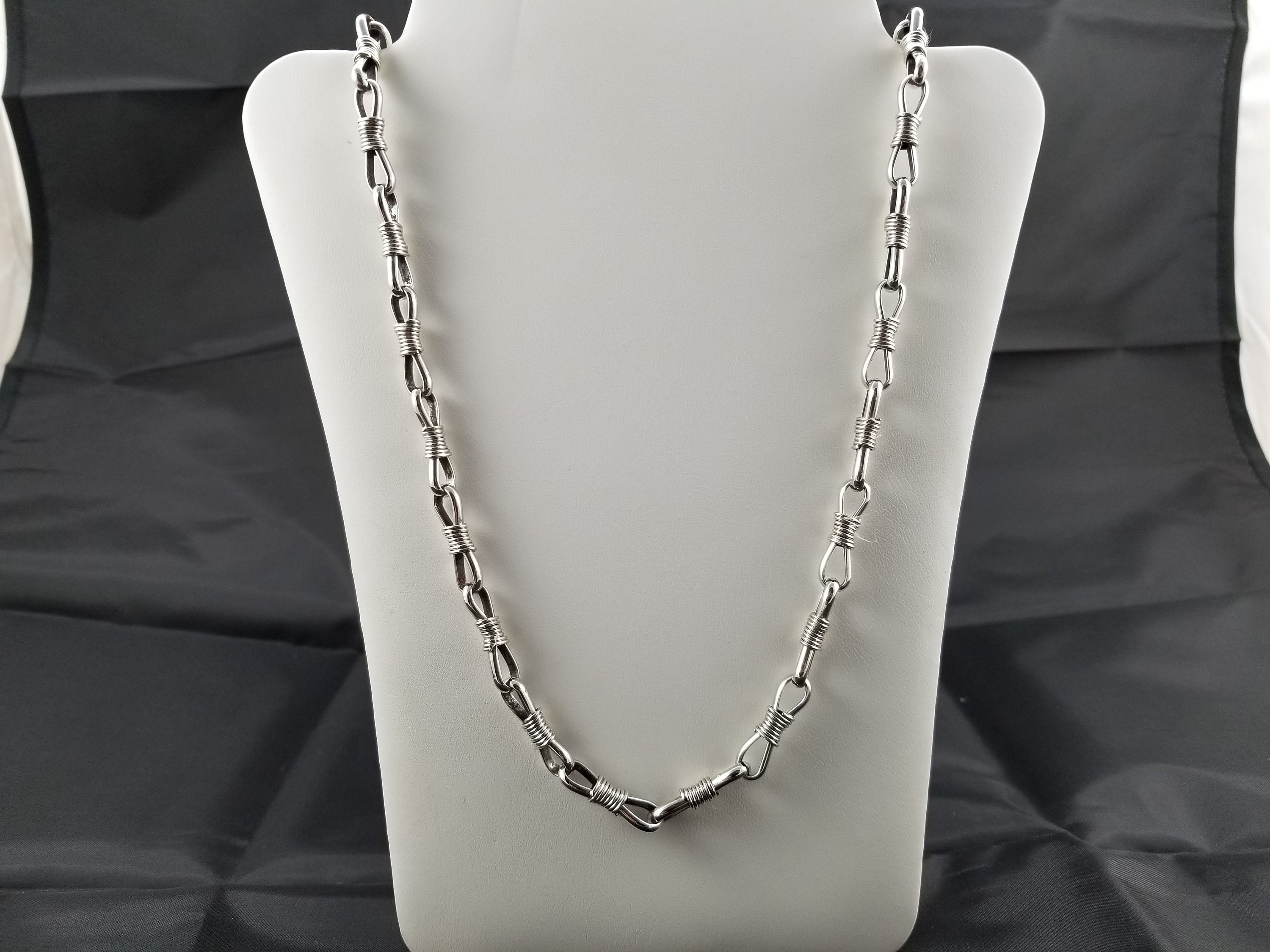 Sterling Silver Chain // Necklace // Silver Necklace // Navajo - Etsy