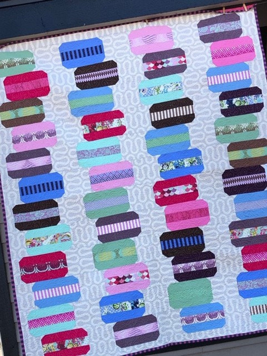 Macarons Quilt Pattern PDF / Ice Cream Sandwiches Quilt Pattern PDF - Etsy
