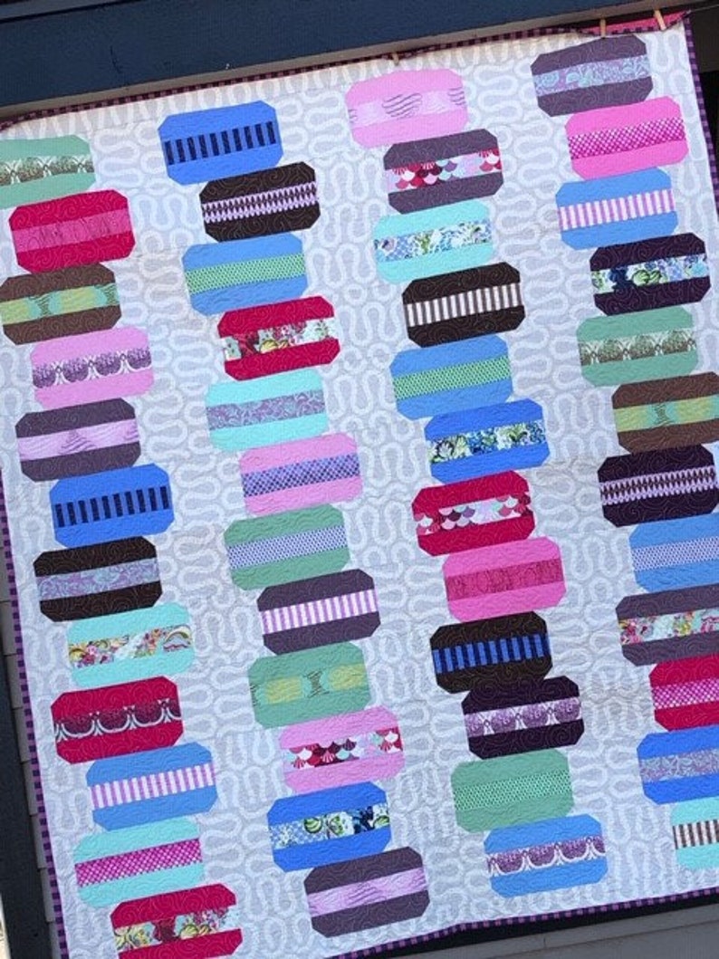 Macarons Quilt Pattern PDF / Ice Cream Sandwiches Quilt - Etsy