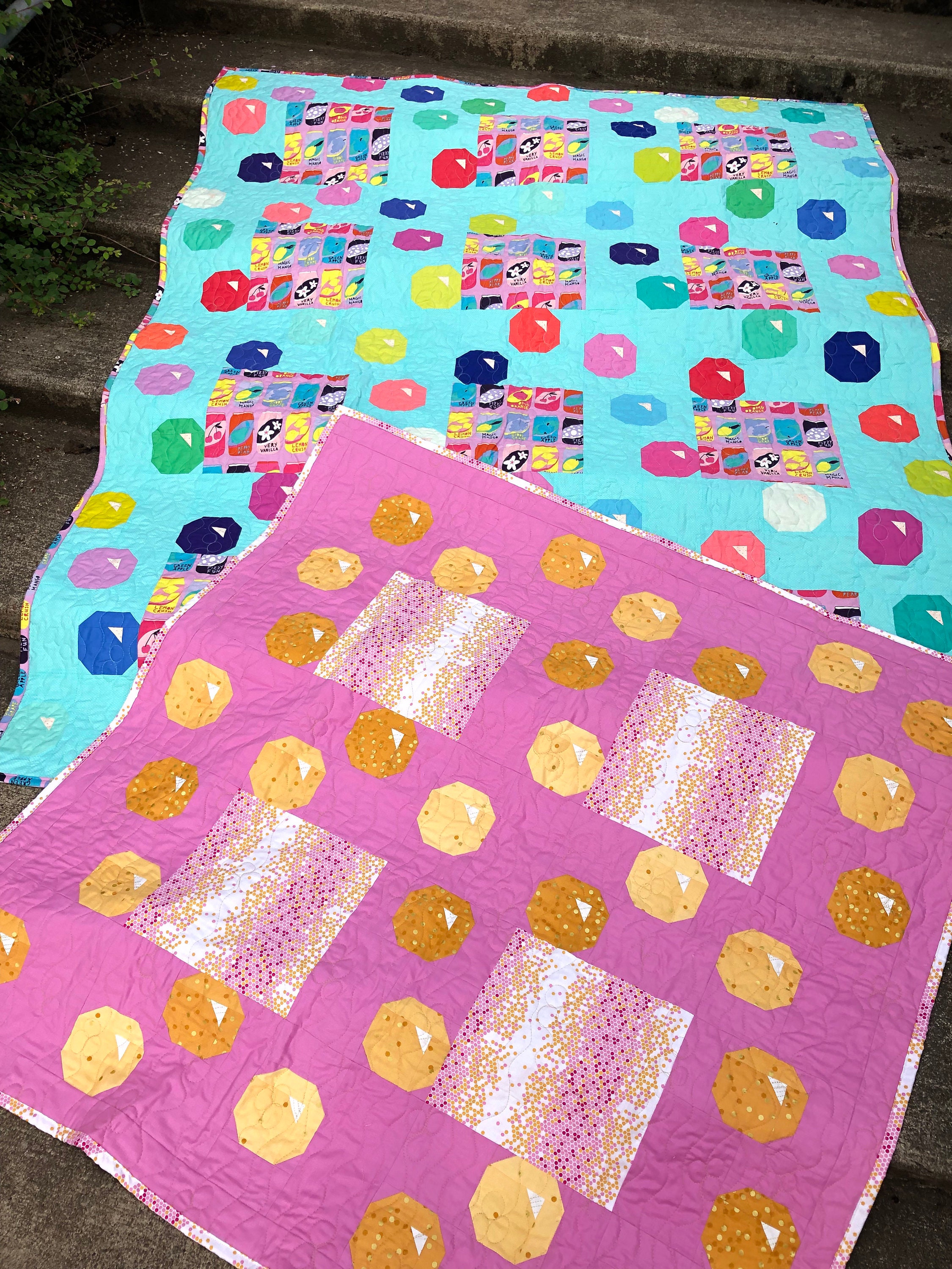 Fizzy Bubbles Quilt Pattern PDF - Etsy