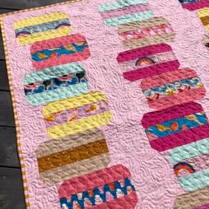 Macarons Quilt Pattern PDF / Ice Cream Sandwiches Quilt Pattern PDF - Etsy