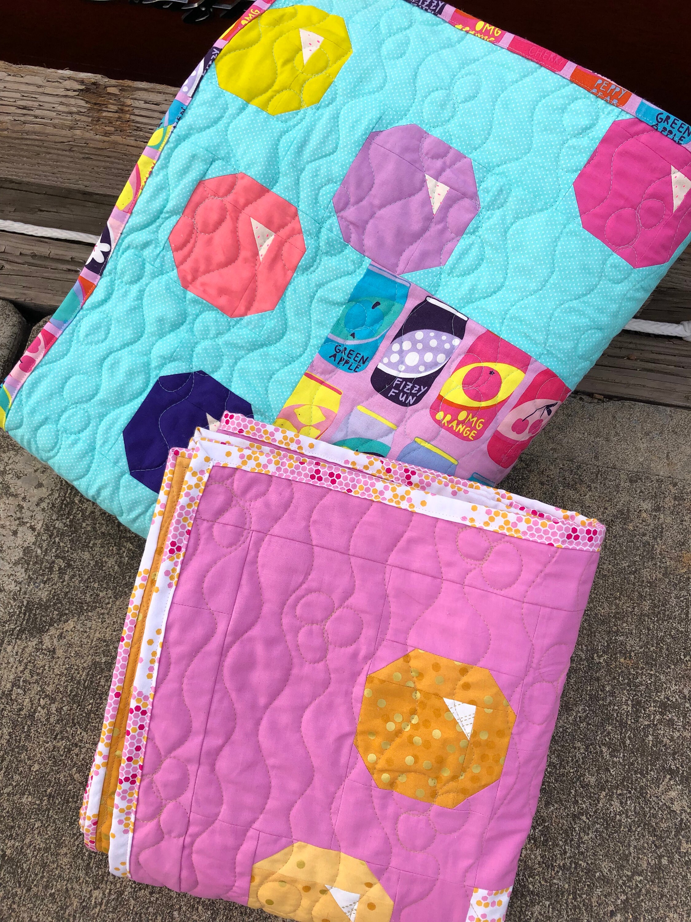 Fizzy Bubbles Quilt Pattern PDF - Etsy