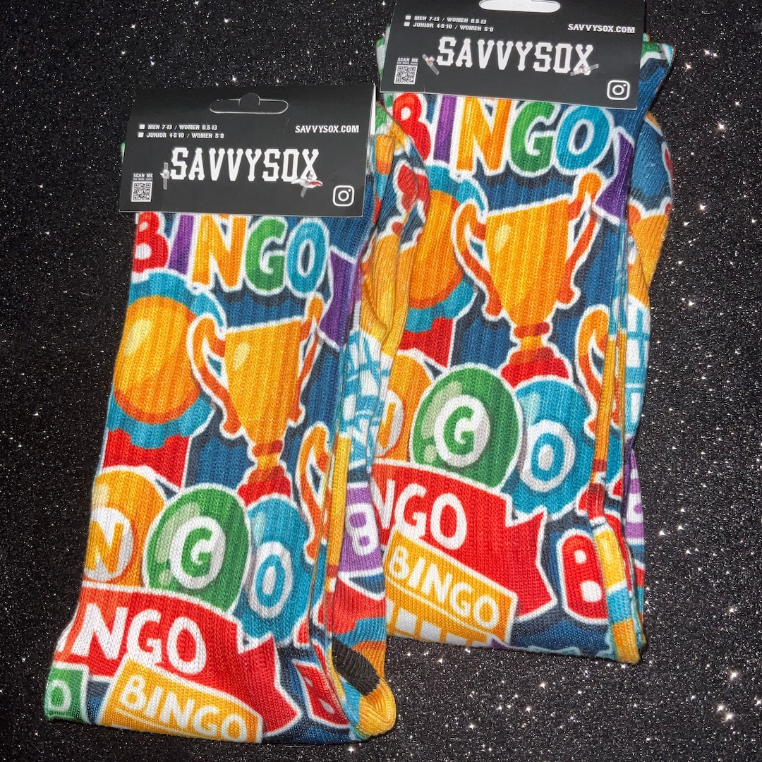 Bingo Socks - Etsy