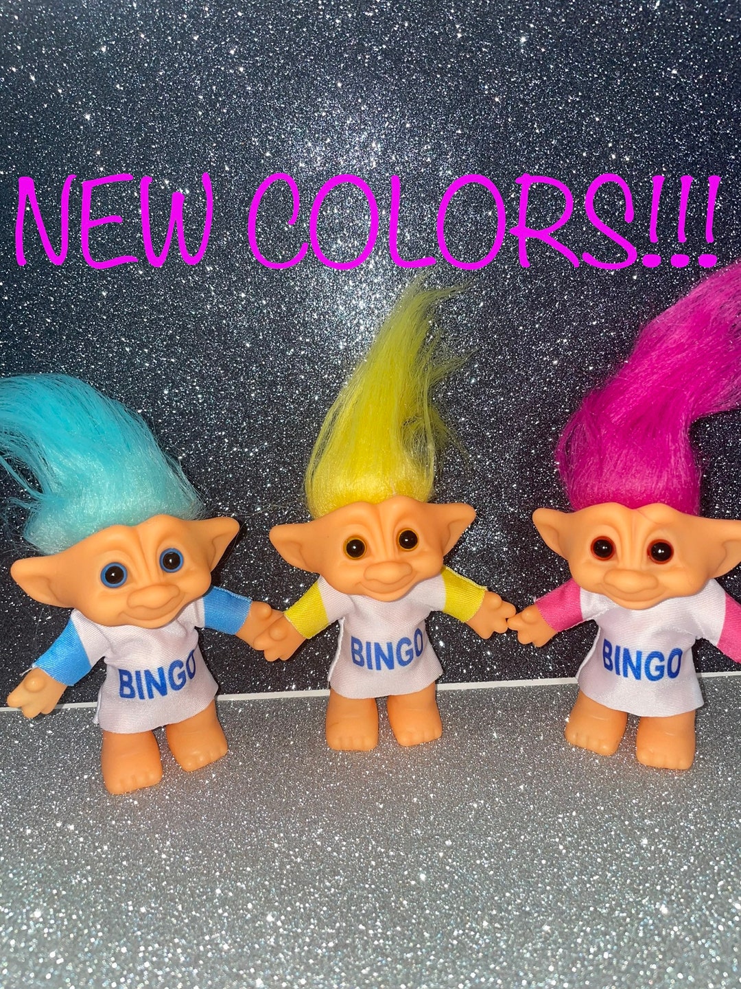 Lucky BINGO Treasure Trolls - Etsy
