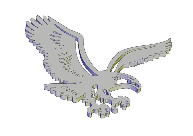 DXF and STL File-eagle - Etsy Australia