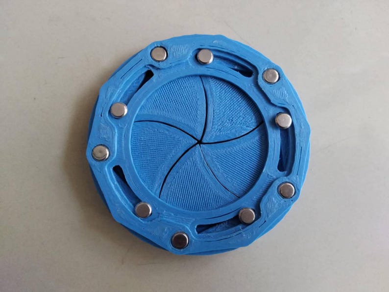 3DPD50B5TY4-B 3D Print Rotating Shutter Iris Aperture Stl Step Diy ...