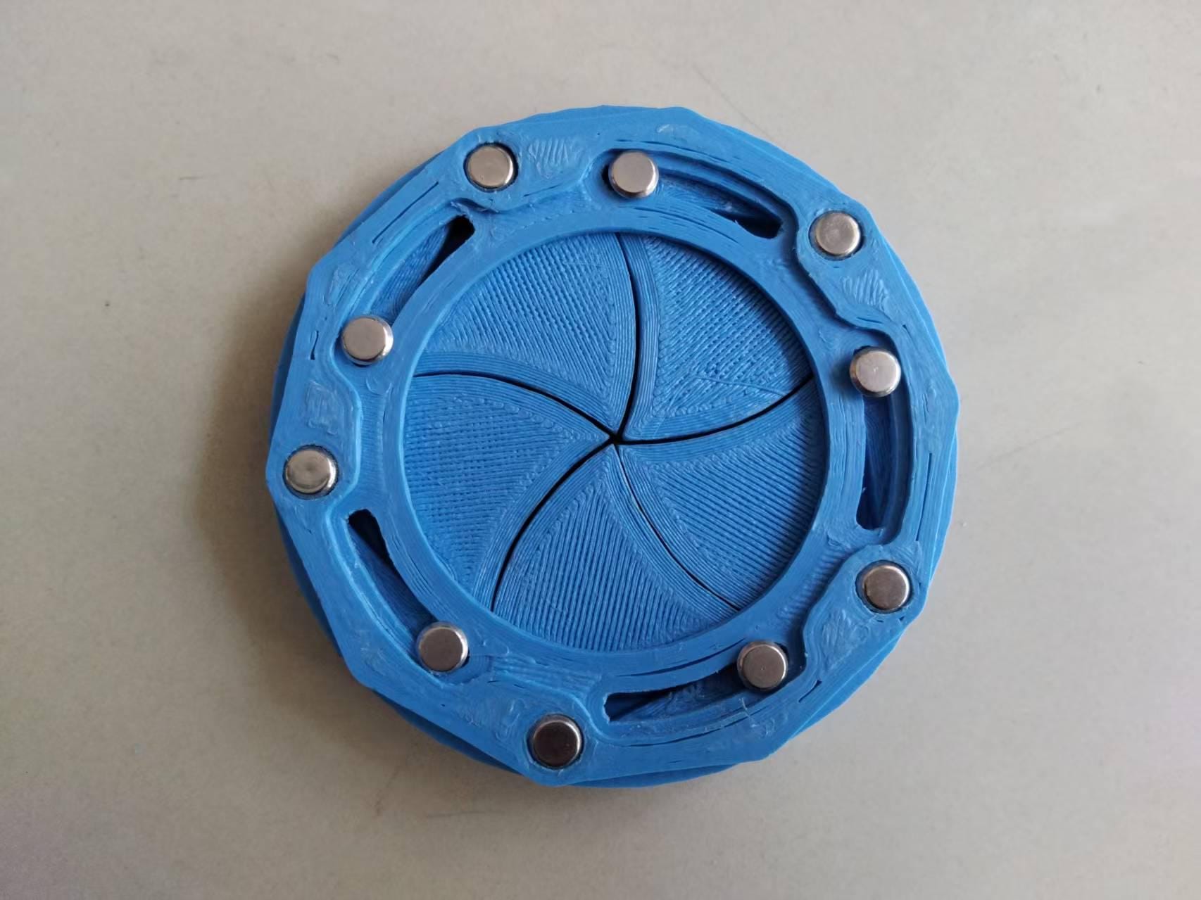 3DPD50B5TY4-B 3D Print Rotating Shutter Iris Aperture Stl Step Diy ...