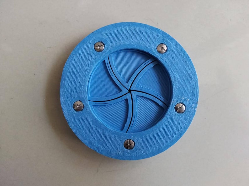 3DPD50B5TY4-B 3D Print Rotating Shutter Iris Aperture Stl Step Diy ...
