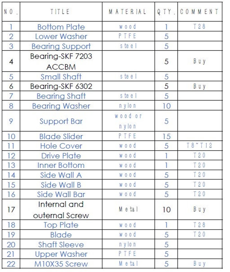 Wood Rotating Dining Table Design Plan diameter 2m V1 - Etsy