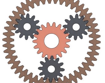 Gear Laser Cut - Etsy