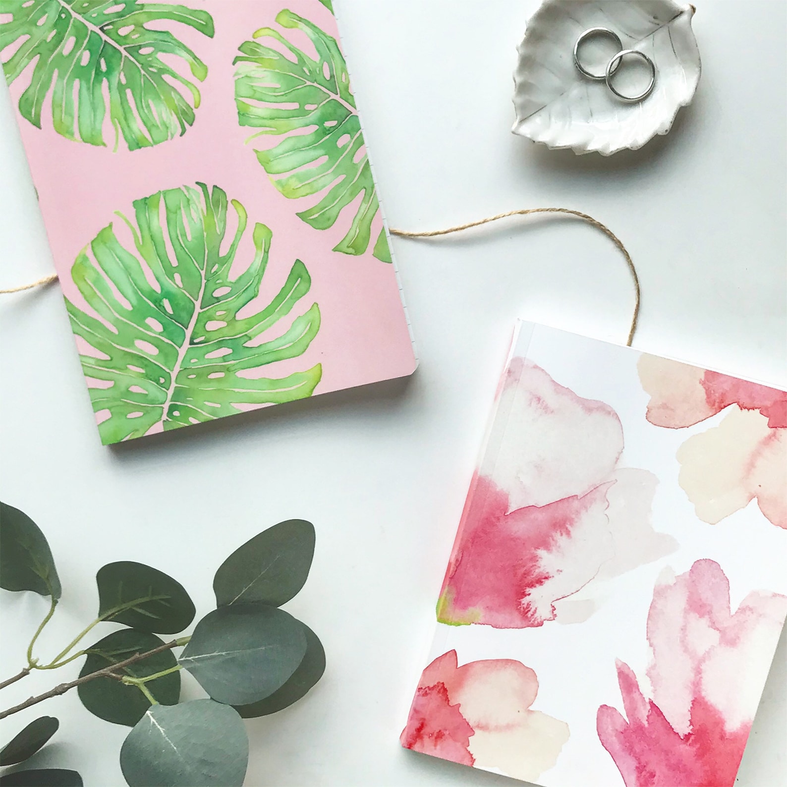 Soft Covered Journal Pink Watercolor Floral Notebook - Etsy