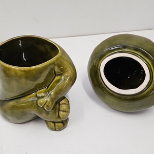 Vintage Neil the Frog Ceramic Cookie Jar LARGE - Etsy