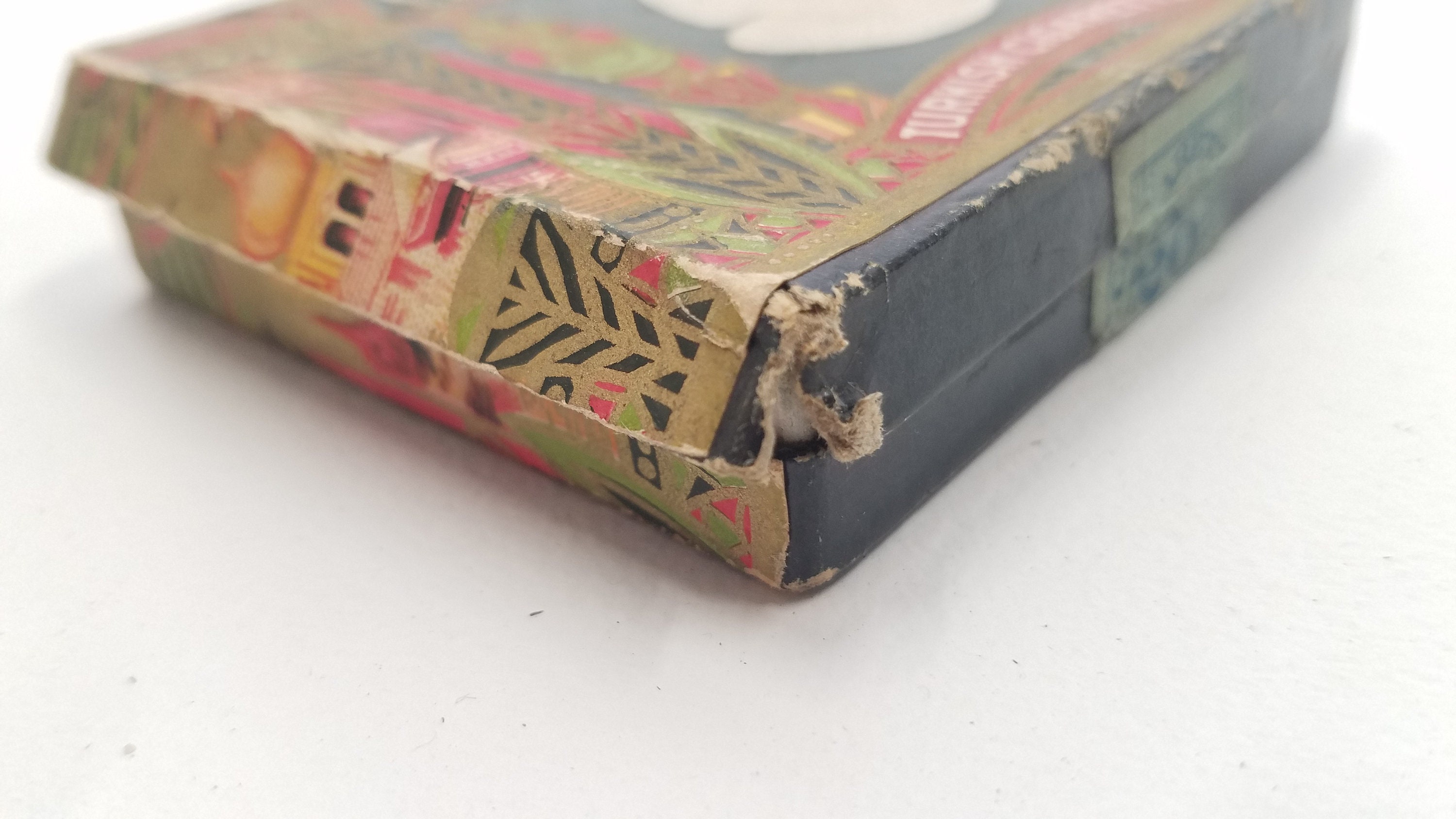 Vintage 1910 Helmar Turkish Cigarettes 20 Count Box - Etsy