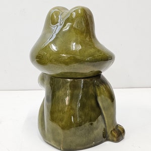Vintage Neil the Frog Ceramic Cookie Jar LARGE - Etsy
