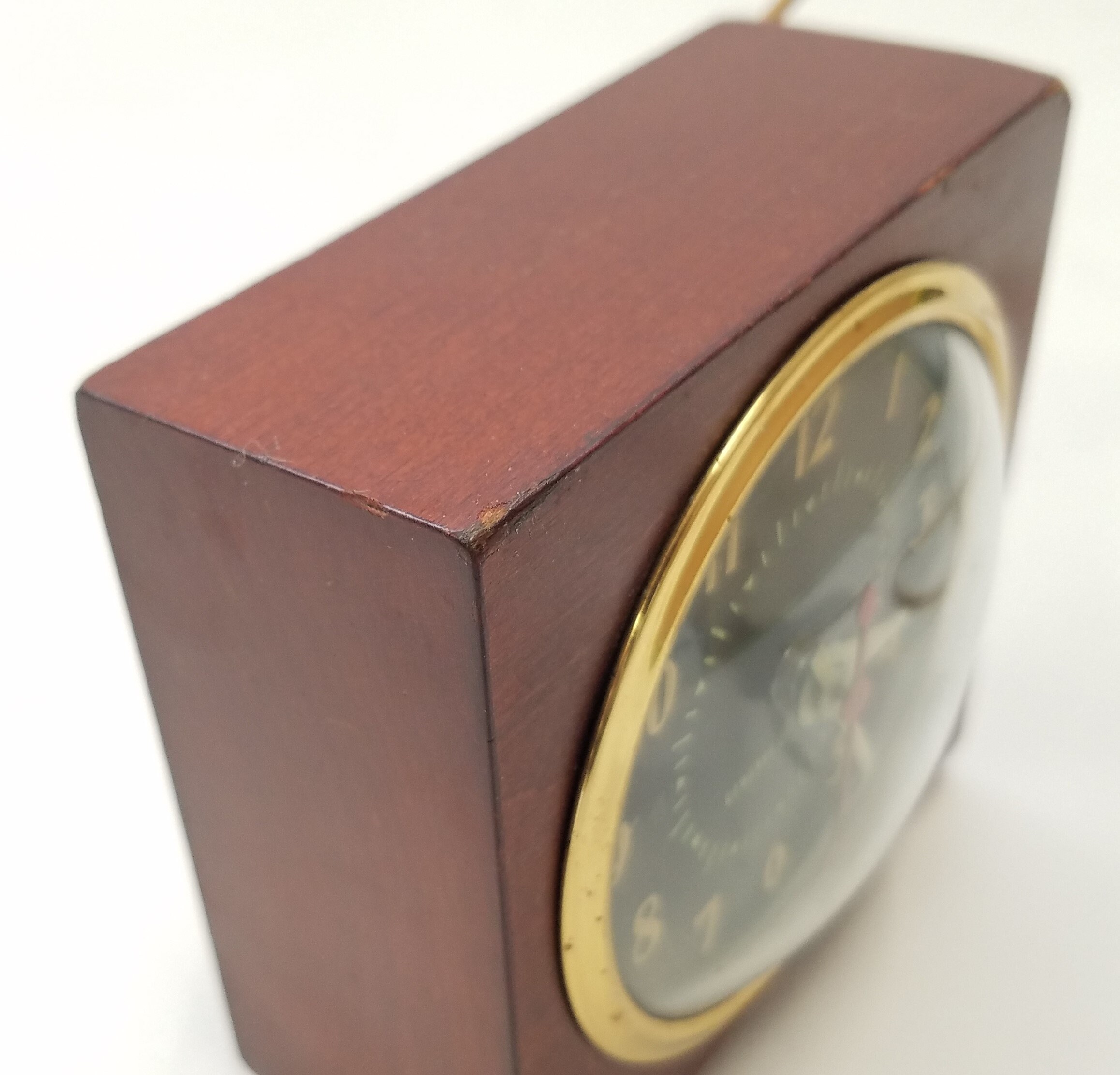 Vintage Mid-century General Electric Alarm Clock Model 7H273 Glow in ...