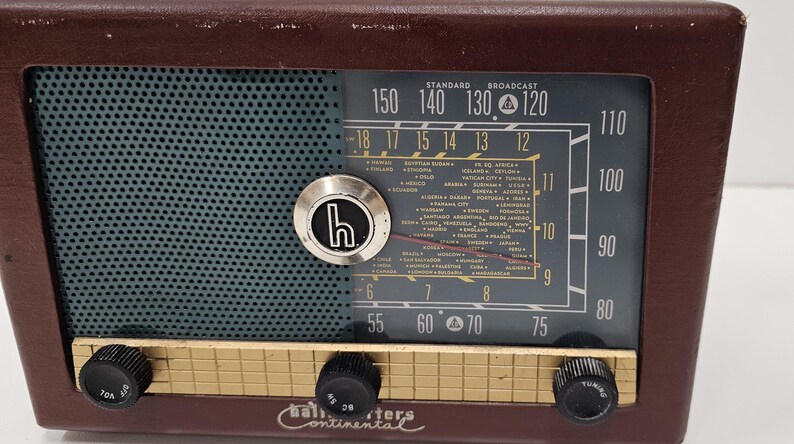 Vintage Hallicrafters Continental Ham Radio Model 5R42 - Etsy