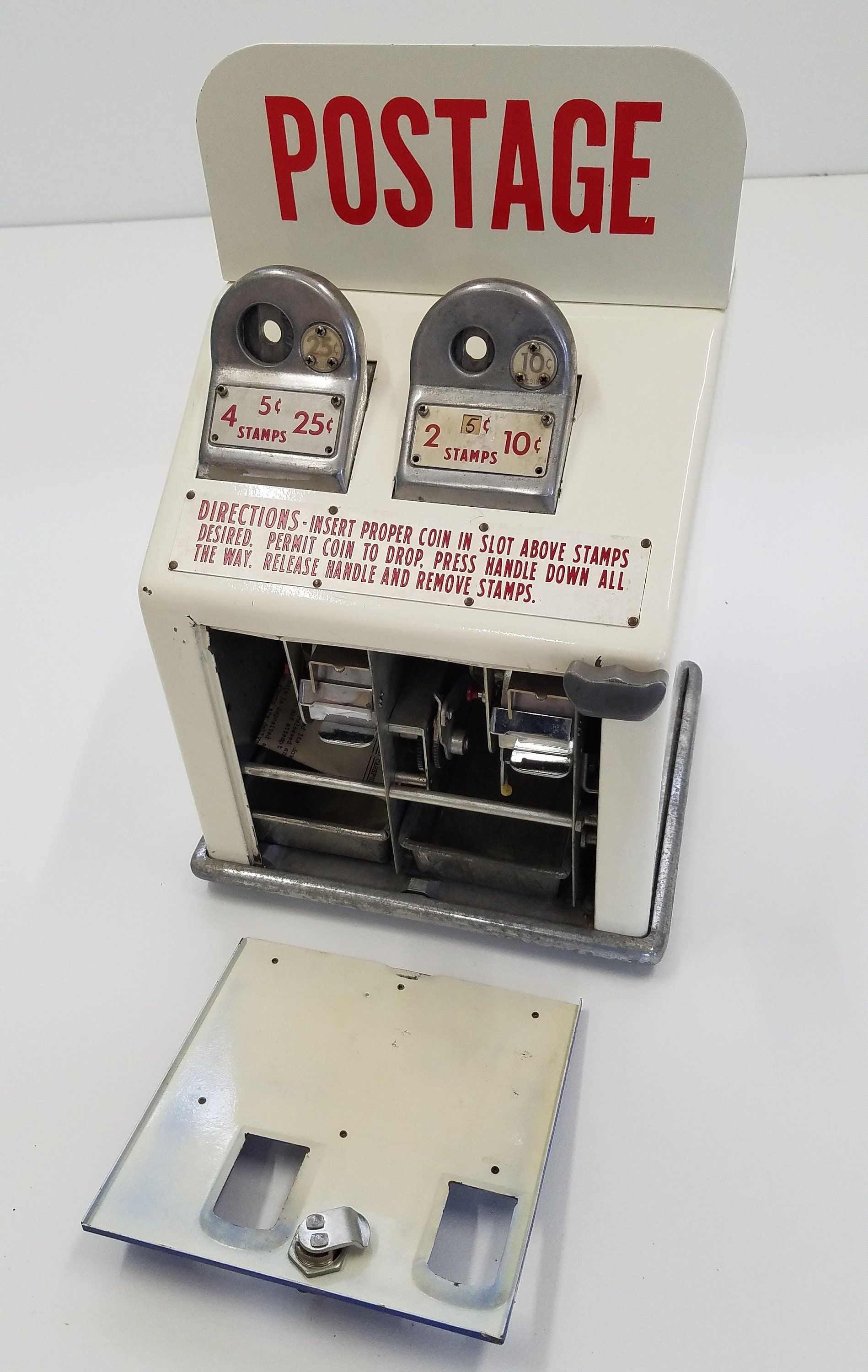 Vintage American Postmaster Postage Stamp Machine by Dillon ...