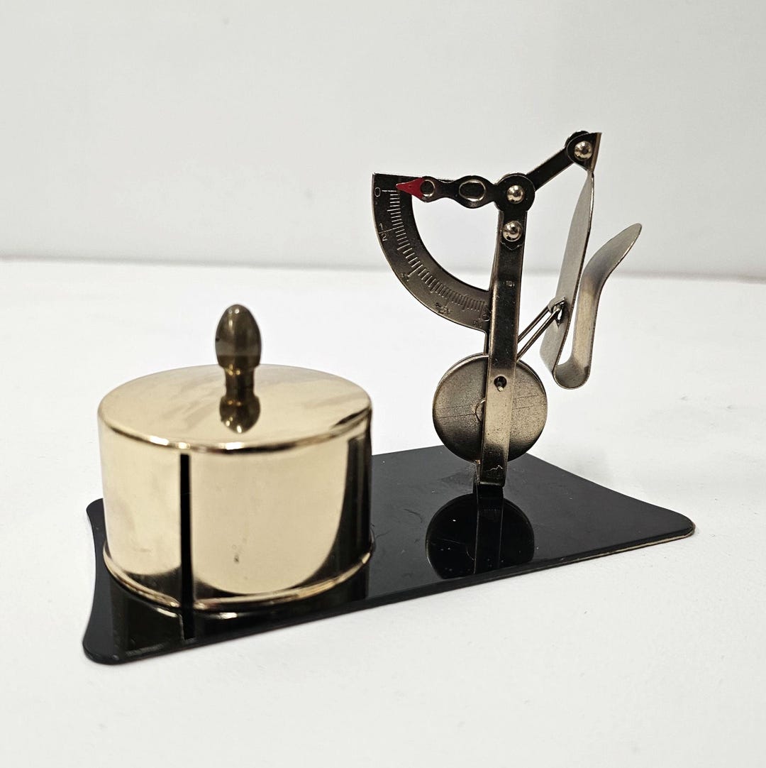 Vintage Letter Scale and Stamp Dispenser Desk Top Stamp - Etsy