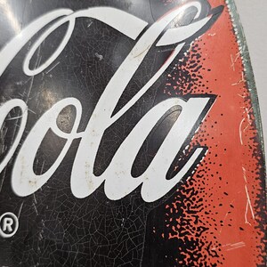 Vintage Metal Coca-cola Bottle Coke Thermometer LARGE Sign - Etsy