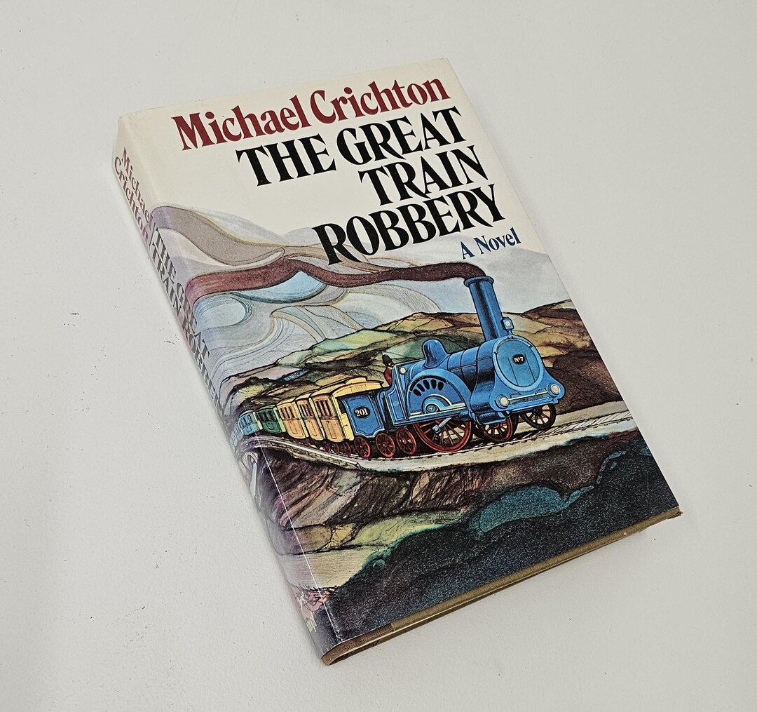The Great Train Robbery First Edition Book by Michael Crichton 1975 - Etsy