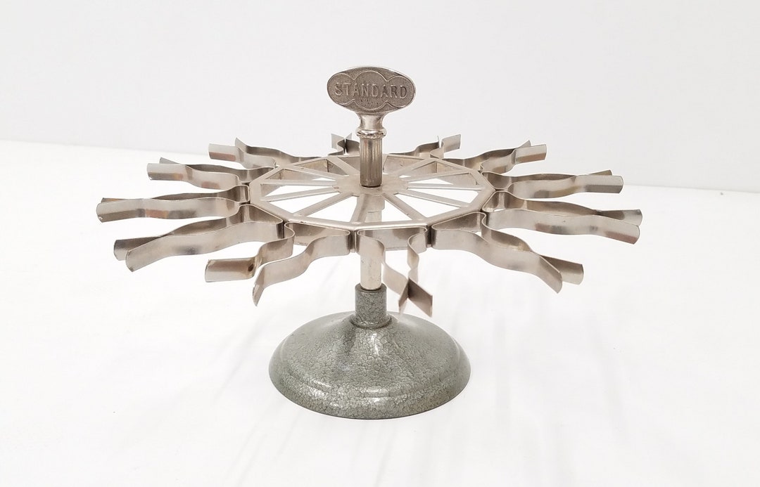 Vintage Standard Hand Stamp Carousel - 12 Hand Stamp Carousel - Hand ...