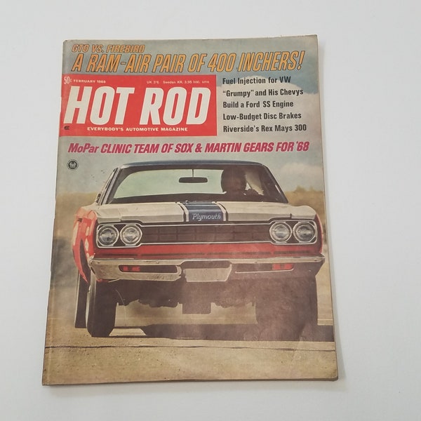 Hot Rod Magazine - Etsy