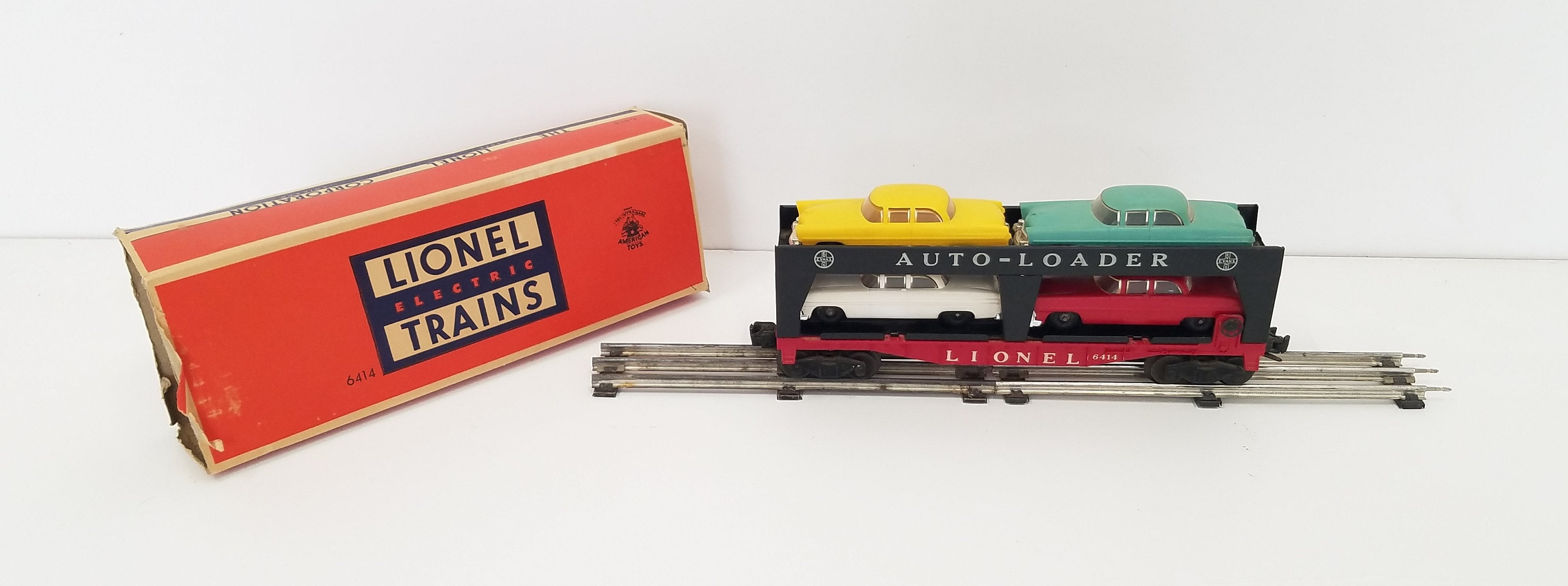 Vintage 1950s Lionel Trains Auto-loader 6414 Train Car - Etsy