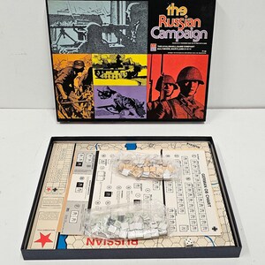 Vintage the Russian Campaign Game - WWII - Russo German Conflict Game ...