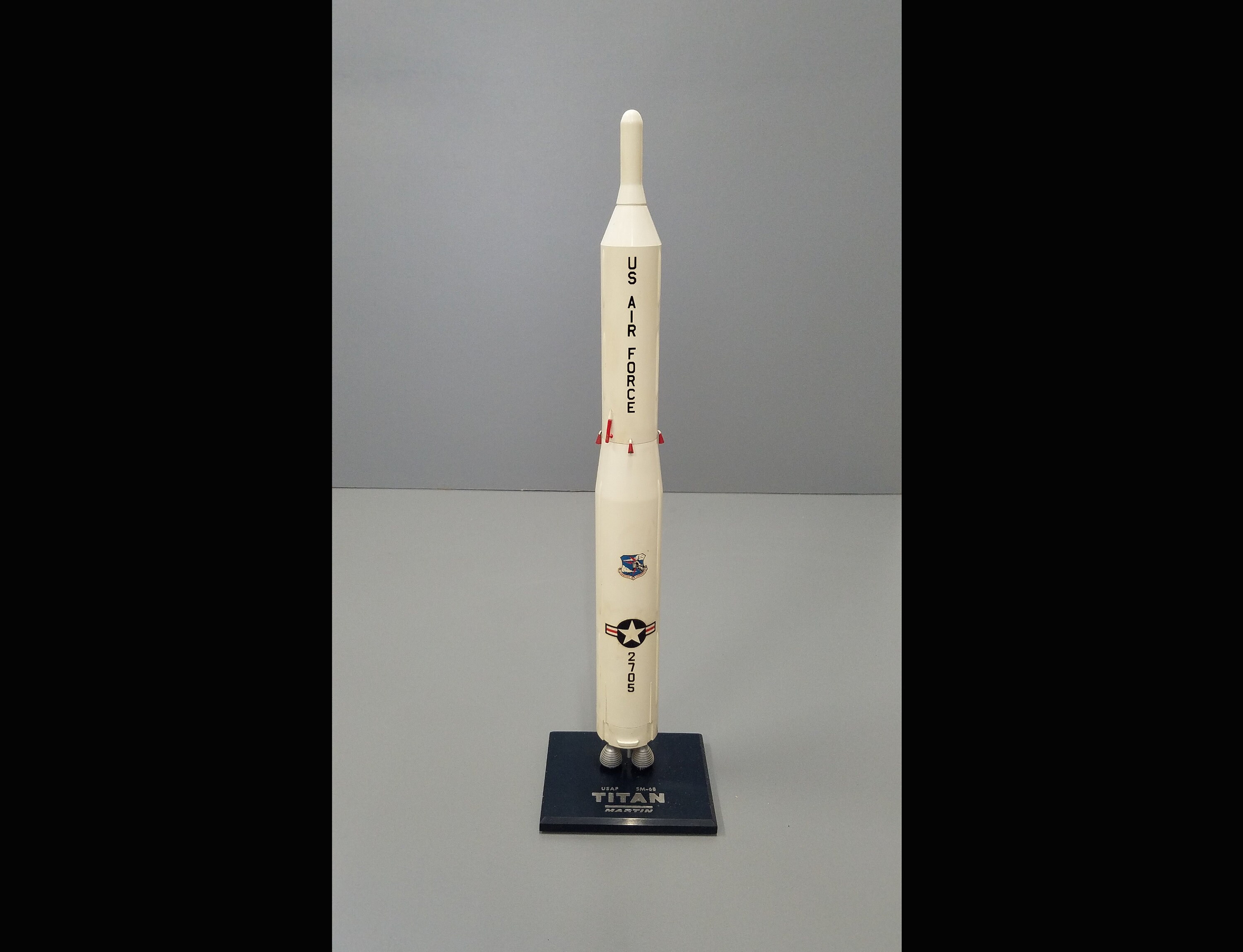 Vintage USAF Martin Titan Rocket SM-68 Contractor's Model Topping ...