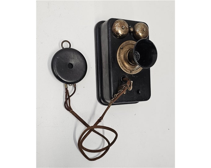 Vintage S.H. Couch Company Inc. Yankee Wall Intercom Telephone 4660 ...