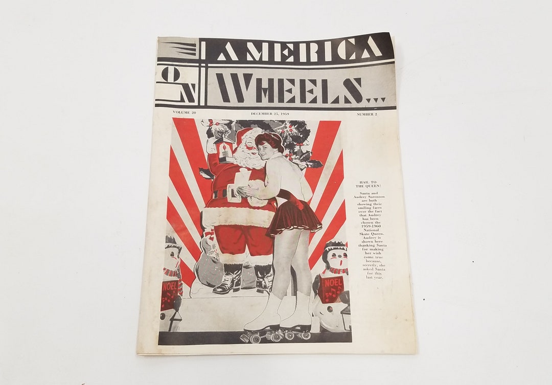 Vintage 1959 America on Wheels Pamphlet Roller Skates Roller Derby - Etsy