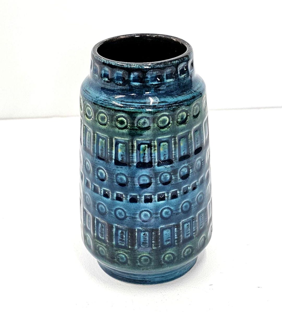 Vintage Scheurich Ceramic Inka Vase West Germany 260-18 - Etsy