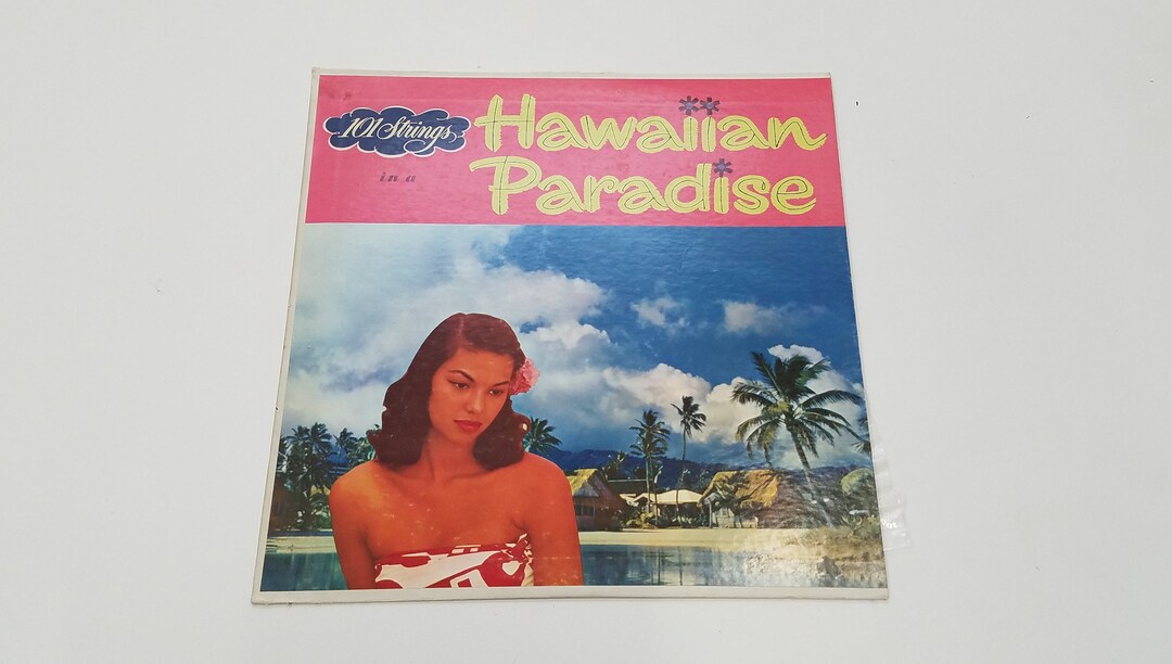 Vintage Hawaiian Paradise 101 Strings Vinyl Record LP SF 12800 Somerset ...