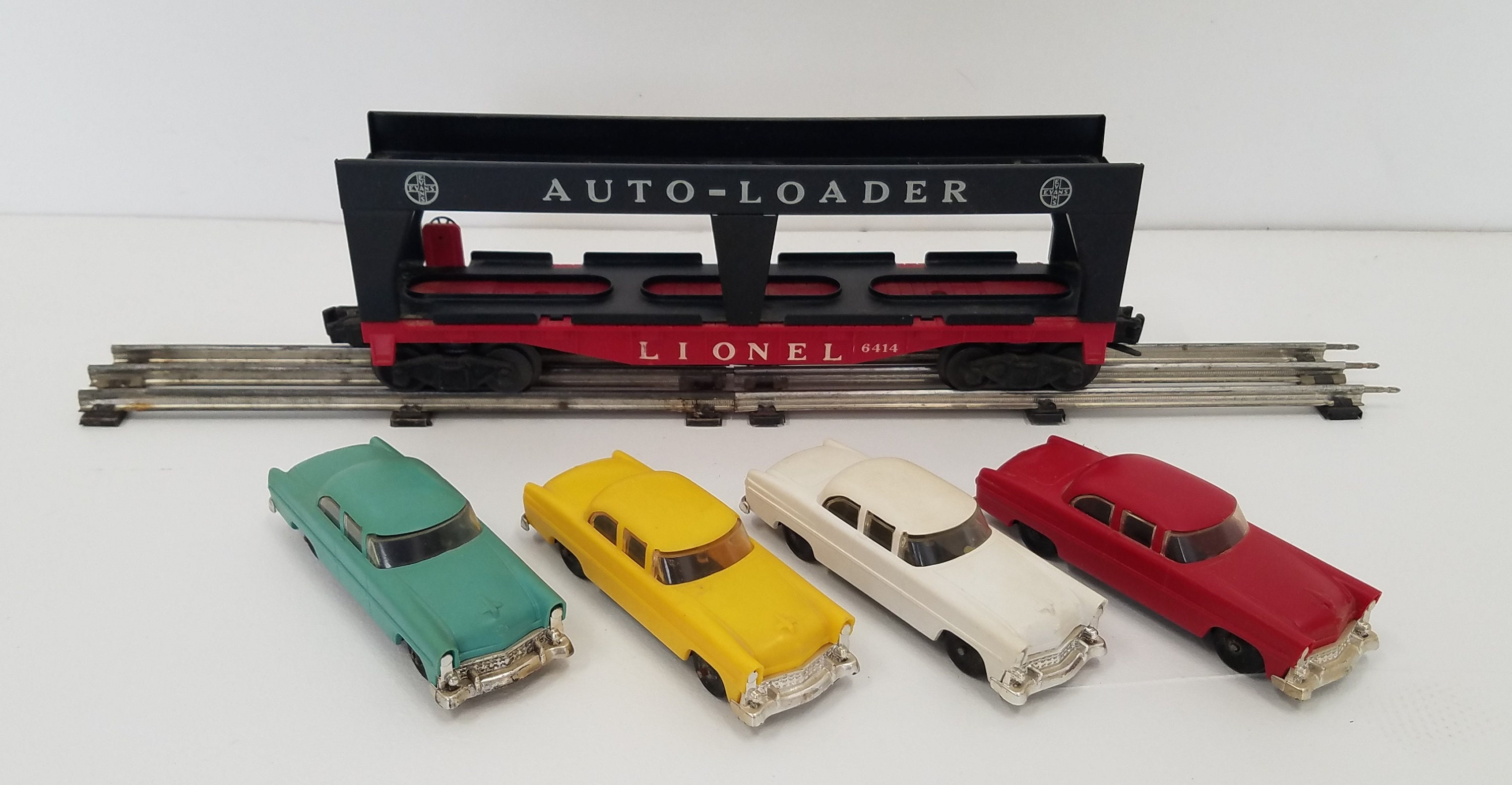 Vintage 1950s Lionel Trains Auto-loader 6414 Train Car - Etsy