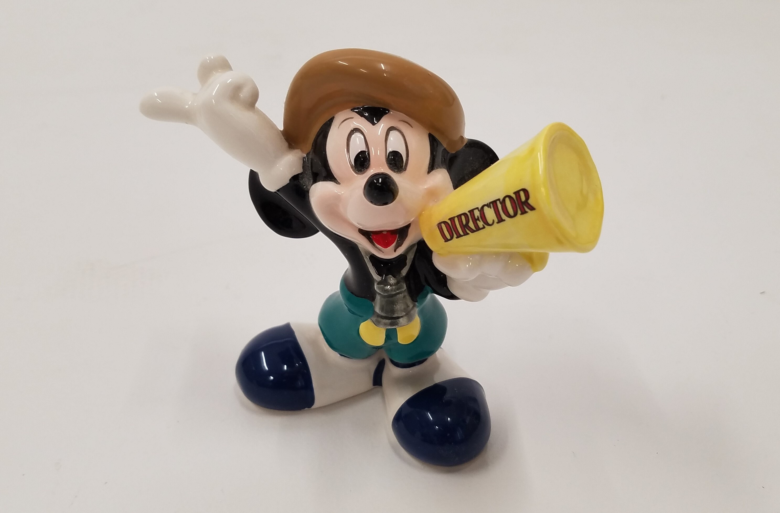 Vintage Walt Disney Mickey Mouse Director Figurine Made in Japan - Etsy