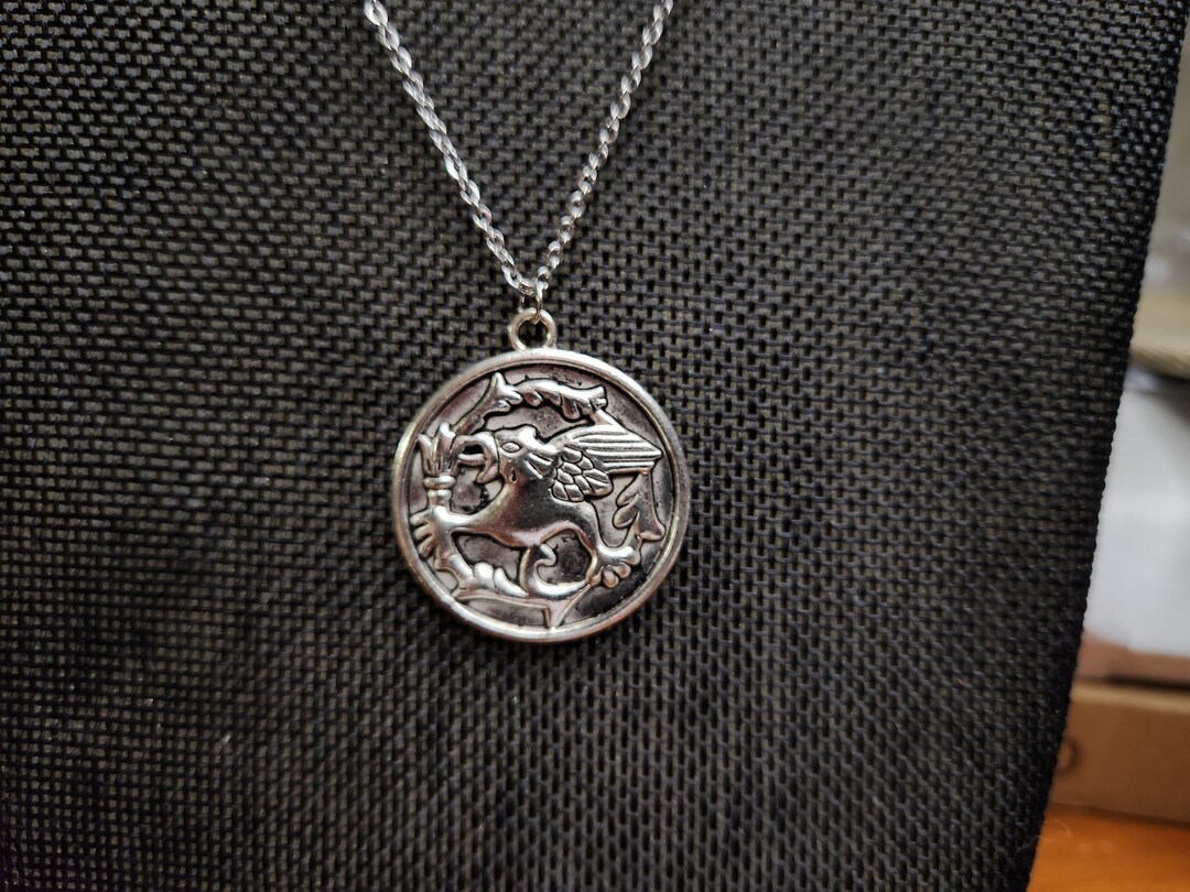 Griffon Pendant: Grey Wardens Inspired Necklace (20/24 Inch Chain) - Etsy