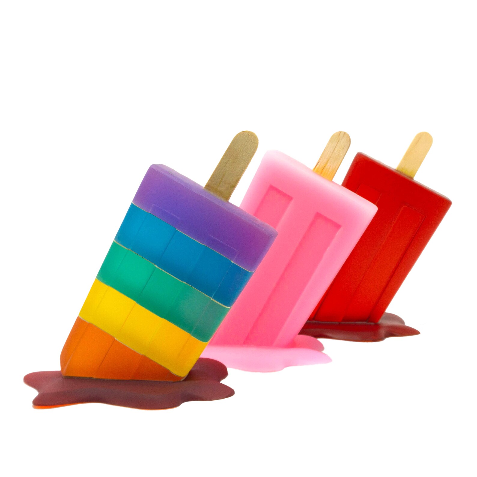 XL Jumbo Large Resin Hot Pink Melting Ice Pop Popsicle | Etsy