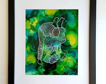 Brazilian Jiu Jitsu Artwork - Etsy