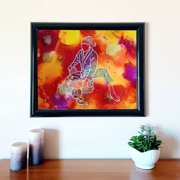 Brazilian Jiu Jitsu Artwork - Etsy