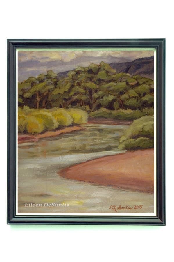 Original Rio Grande River Oil Painting, Southwestern Landscape Art ...