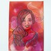 Custom Portrait Painting Using Alcohol Inks and Posca Pens, Portraiture ...