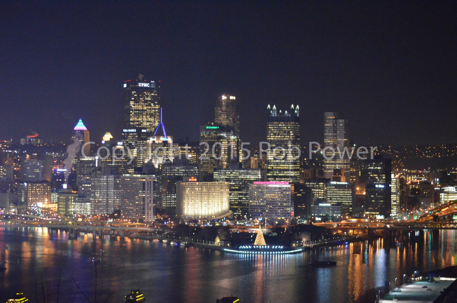 Buy Pittsburgh Point Light up Night Online in India - Etsy