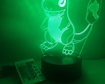 Charmander Night Light - Etsy