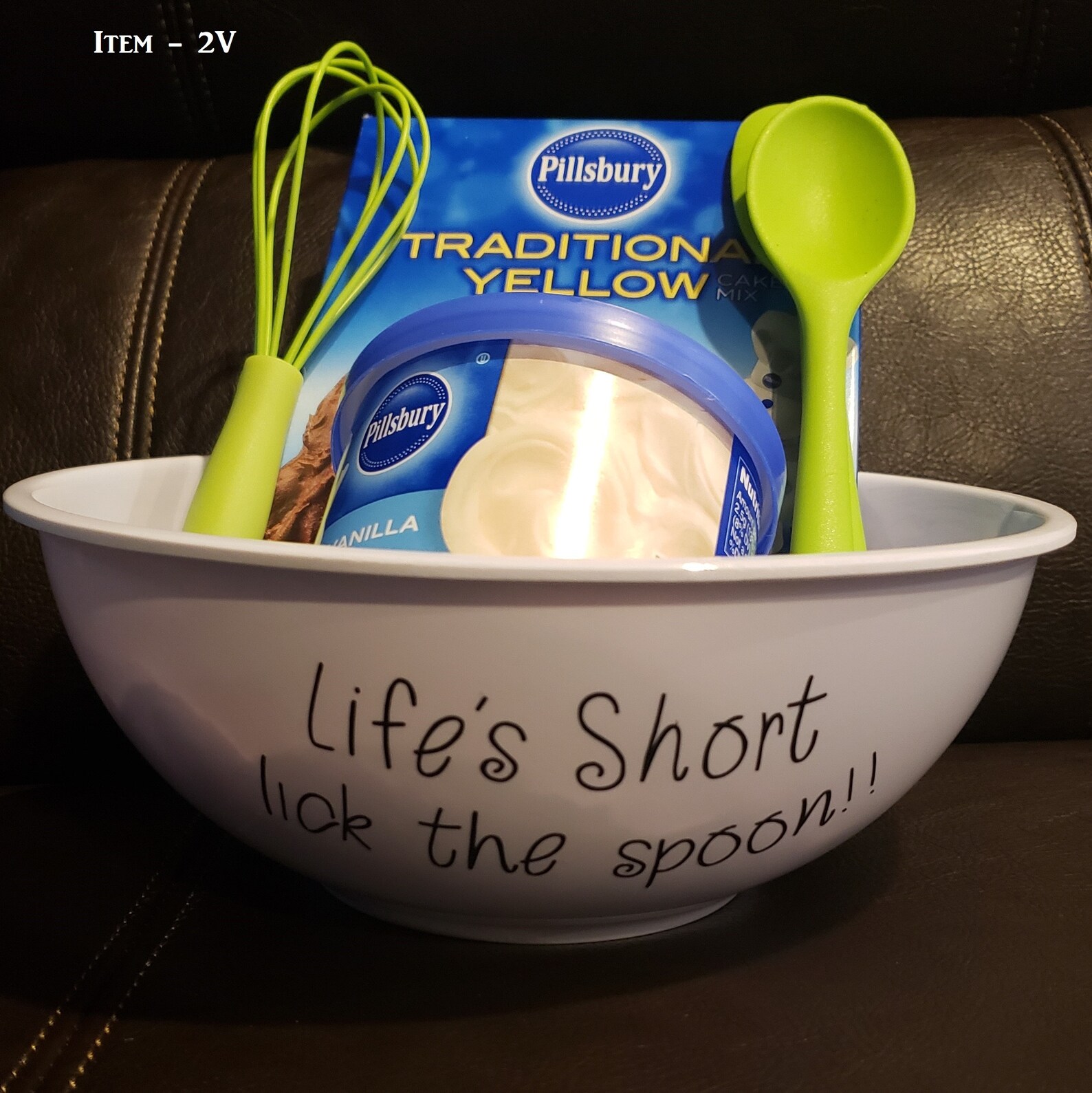 Personalized Mixing Bowl Gift Set with saying | Etsy