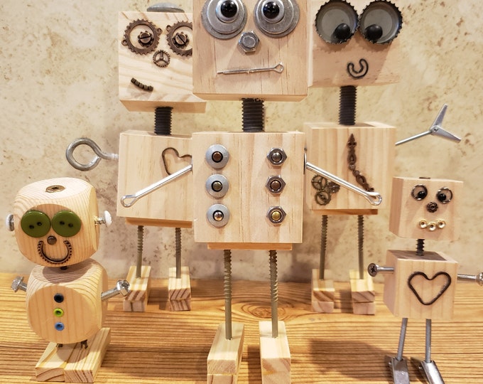 Miniatura Robot - Etsy