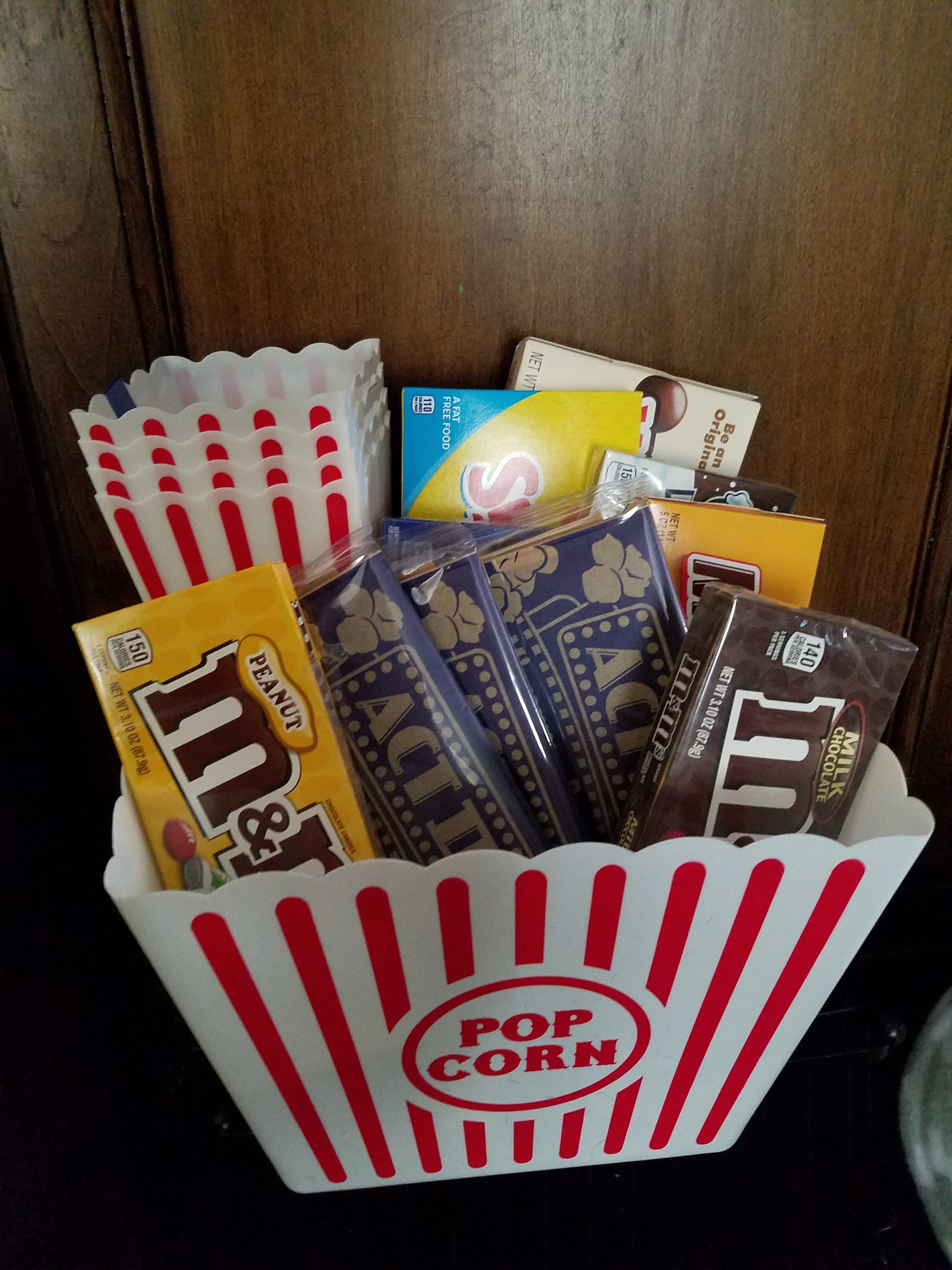 Customized AND Personalized Popcorn Movie Night Gift Sets - Etsy