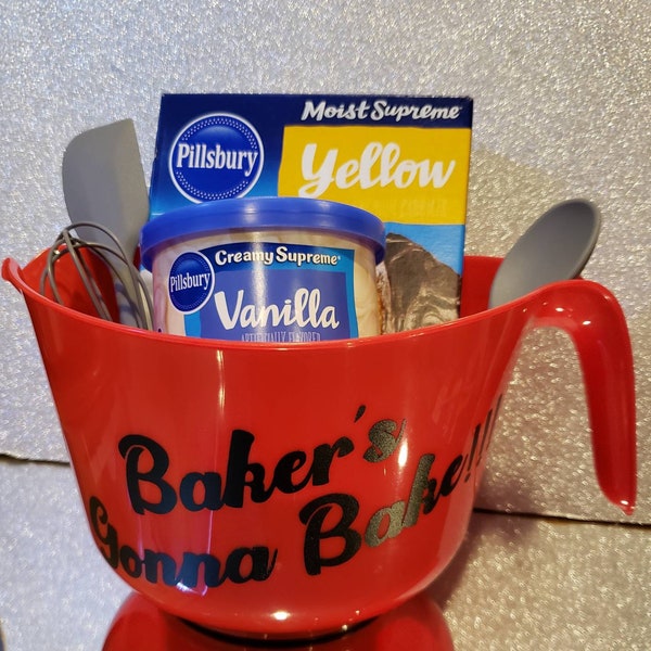 Plastic Mixing Bowl - Etsy