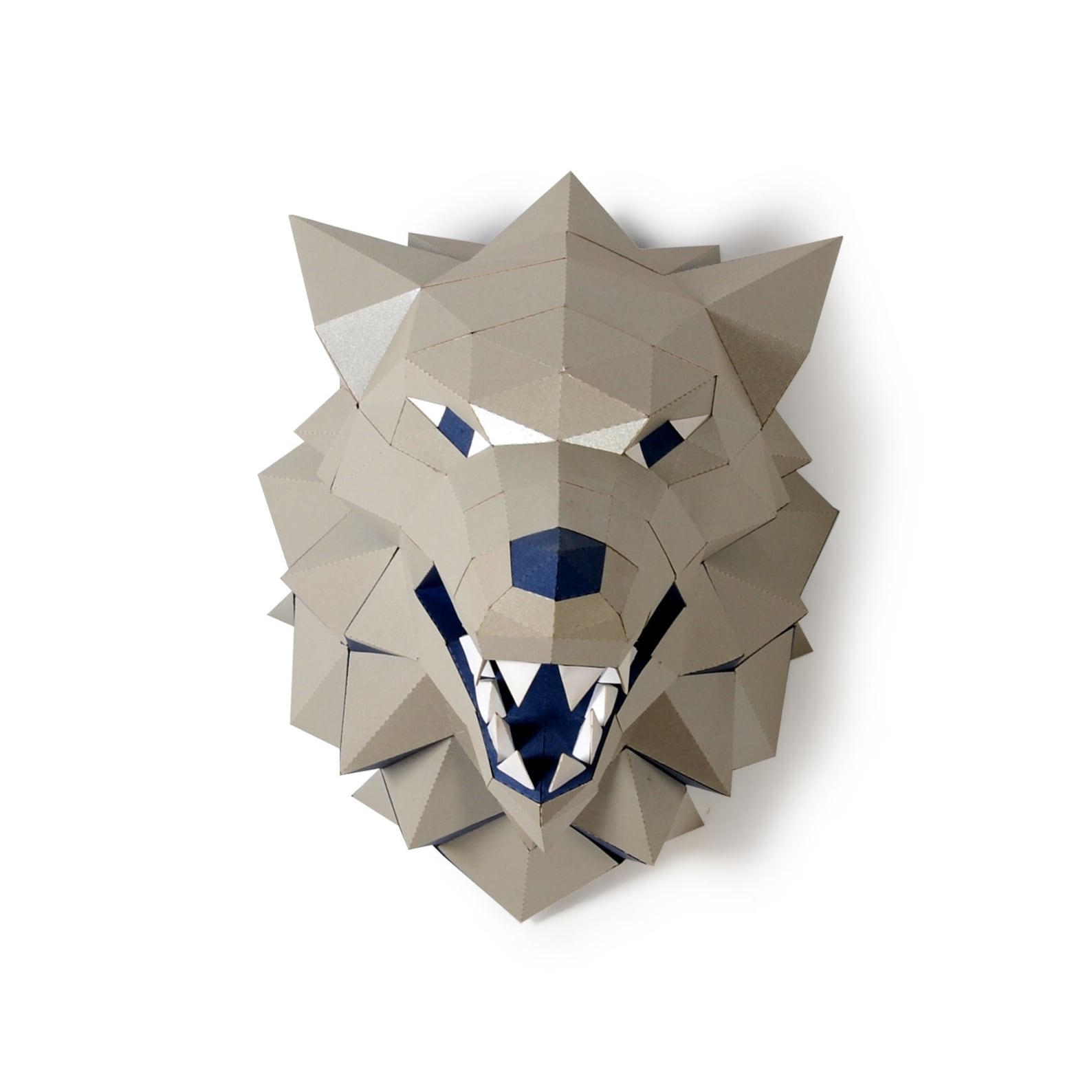 Stark Wolf Sculpture Pre-cutting DIY Papercraft Kit | Etsy