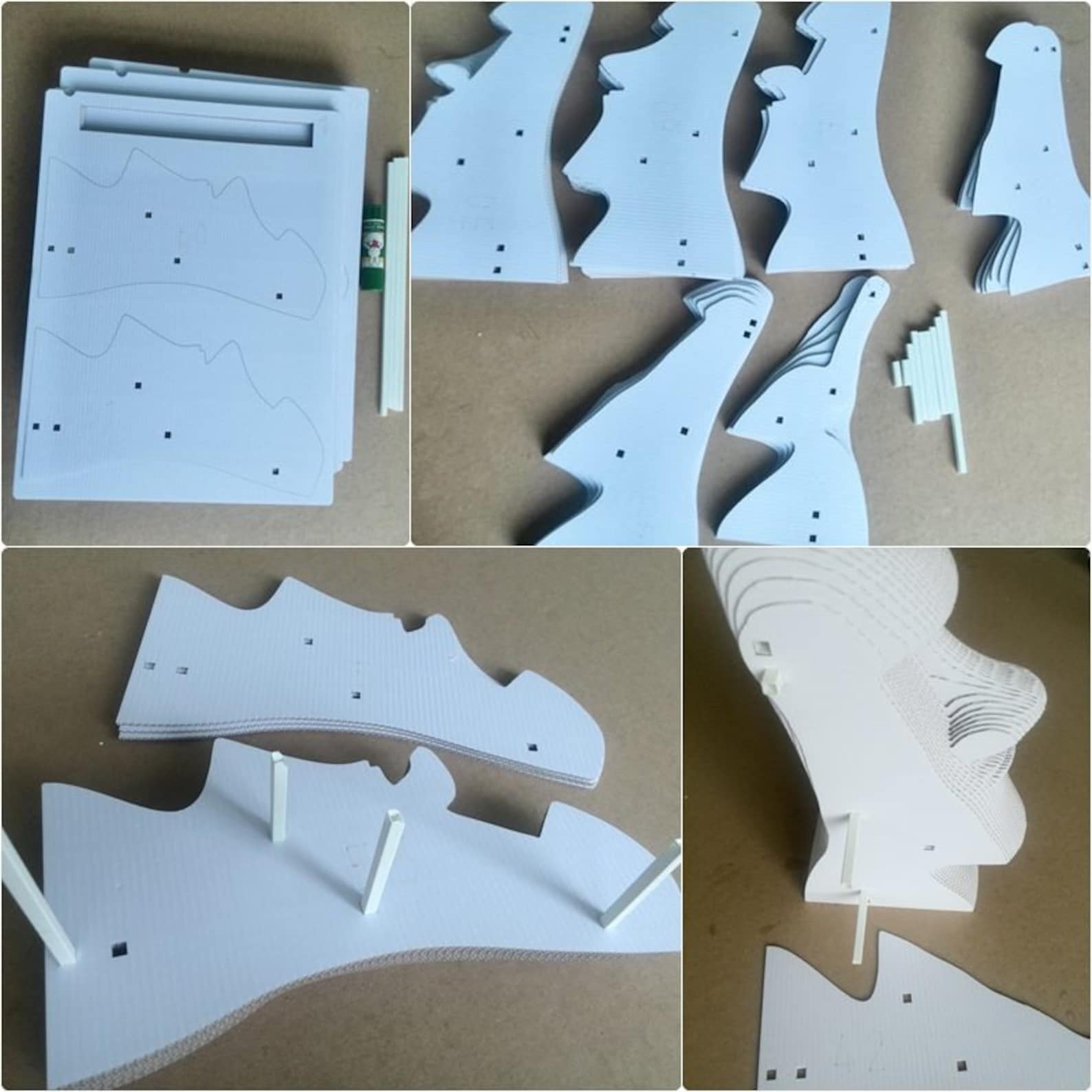 Moai Statue Cardboard Sculpture DIY Papercraft 3D Paper | Etsy