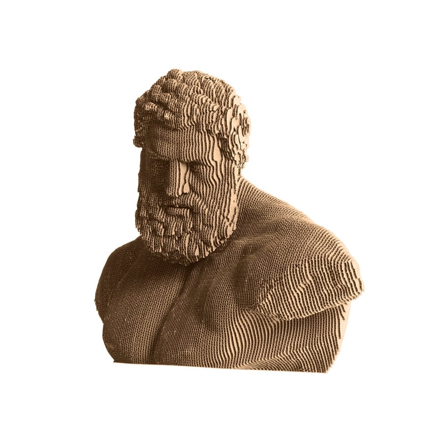 Hercules Bust Cardboard Classical Sculpture DIY Papercraft - Etsy